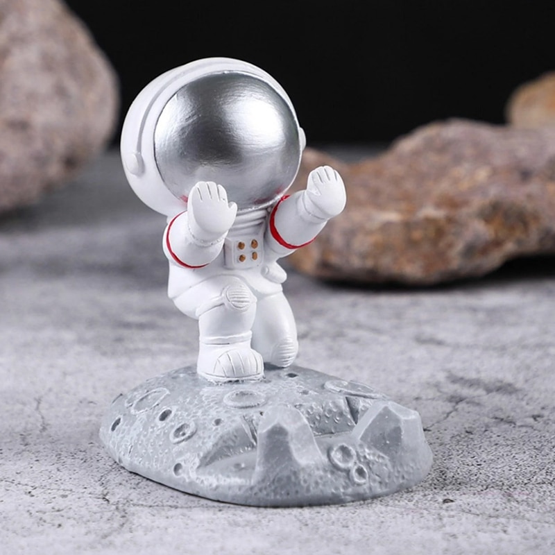 Suport creativ pentru telefonul mobil, pentru birou, model astronaut ...