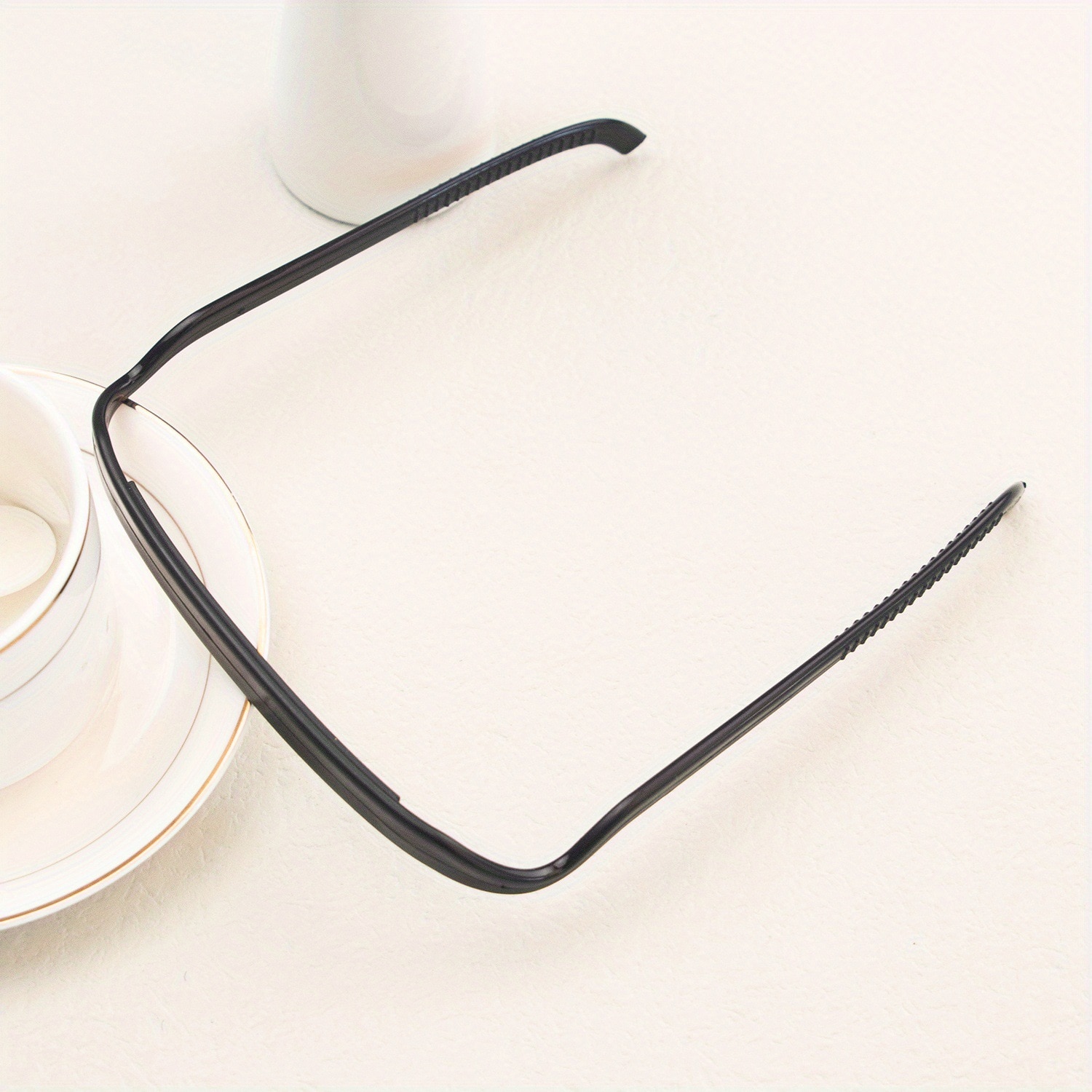 Set 2 bentite, Plastic, 145 mm, Negru - eMAG.ro