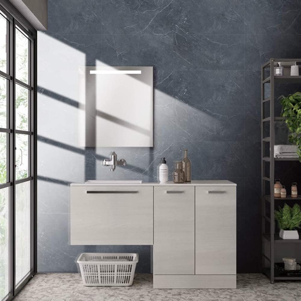 Set 16 Placi decorative, Autoadezive, PVC, 30x15cm, Gri Antracit - eMAG.ro