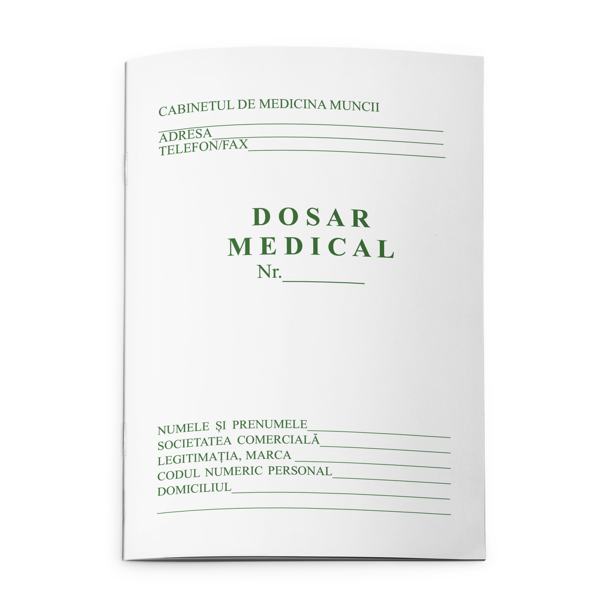 Dosar medical A5 16 pagini coperta carton - eMAG.ro