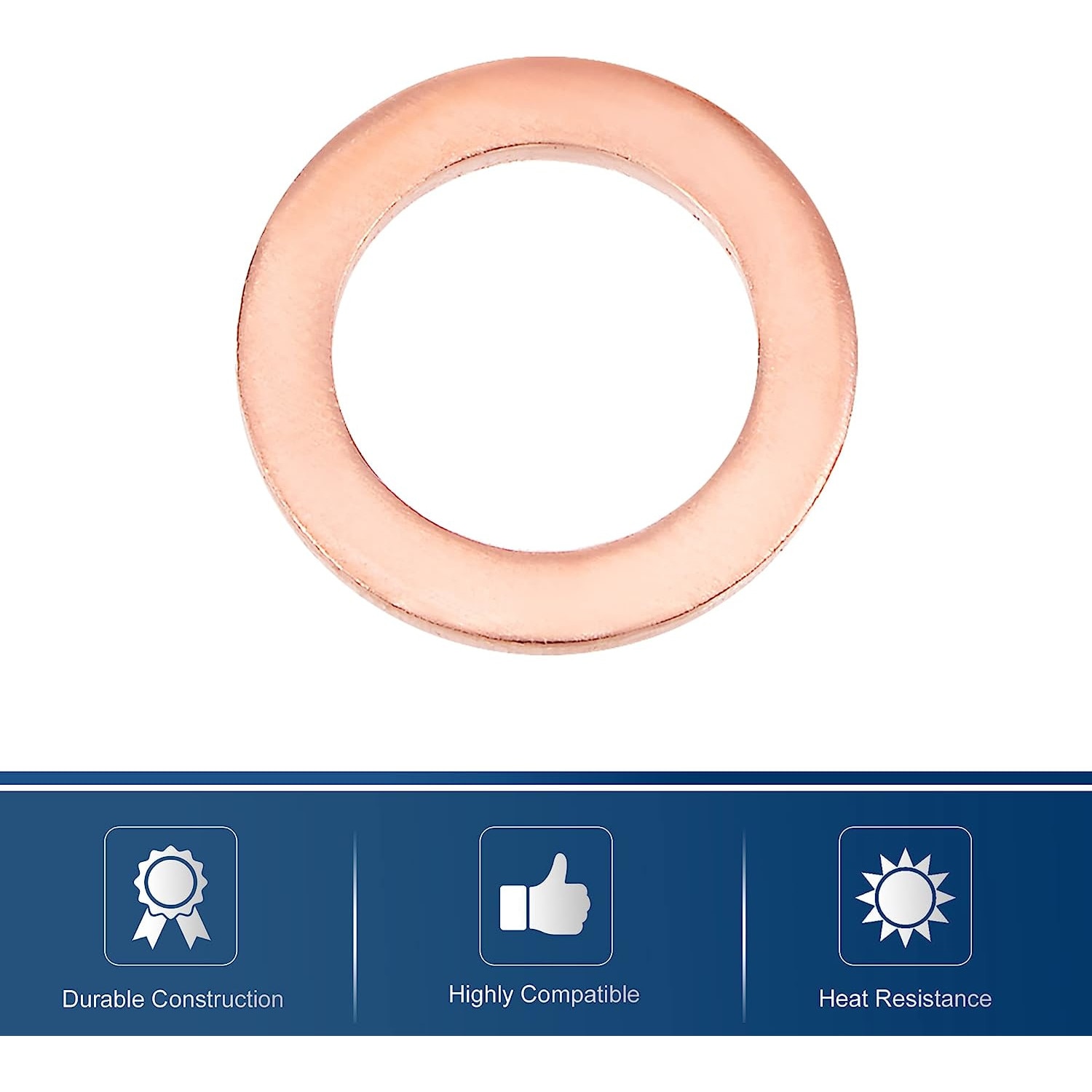 Set 50 saibe, Cupru, Auriu - eMAG.ro