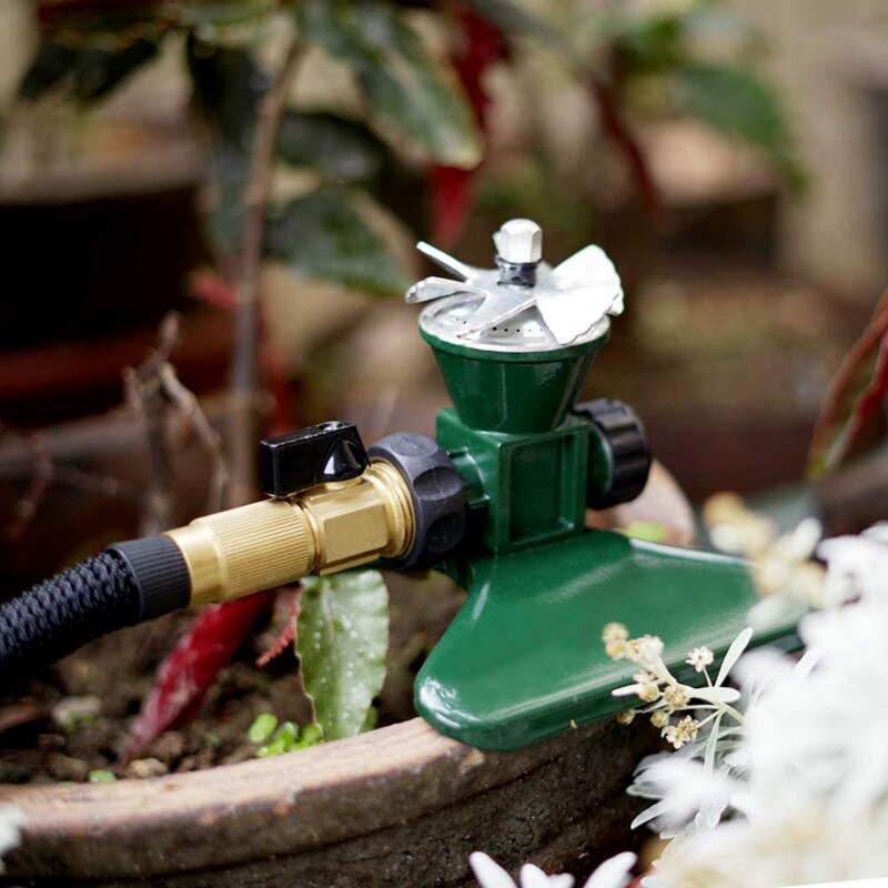 Aspersor pentru gradina, Aluminiu/Zinc, Verde - eMAG.ro