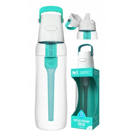 Sticla cu filtru, Dafi, 0.7 l, Turcoaz - eMAG.ro