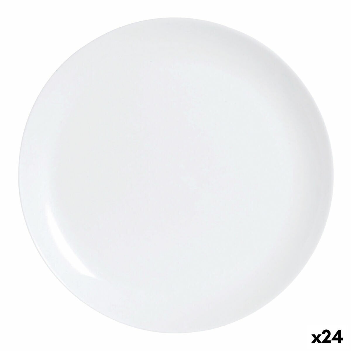 Set de sufragerie Luminarc, Alb, 24 Bucati, Sticla, 25 cm - eMAG.ro