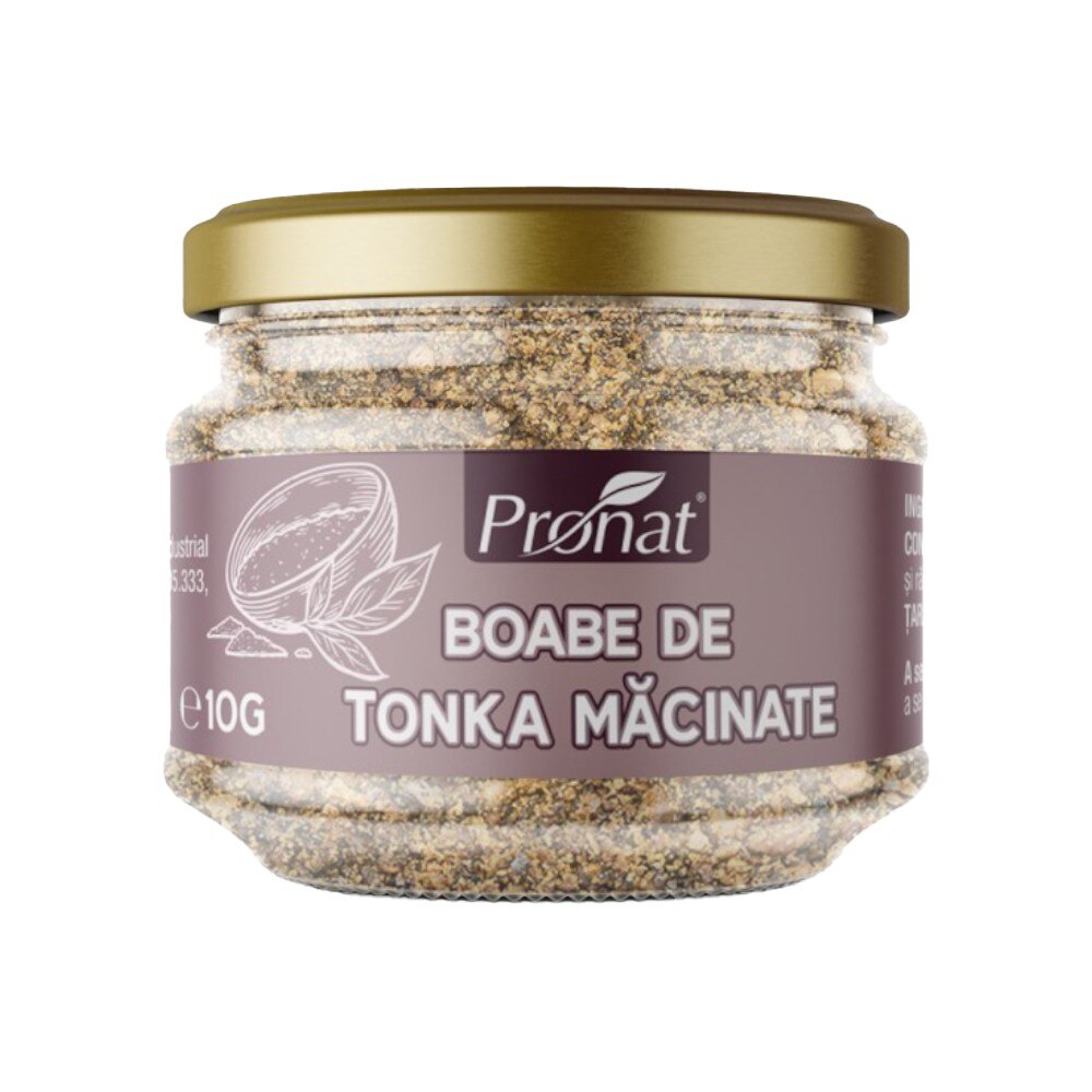 Set 3 x Boabe de Tonka Macinate, 10 g, Pronat - eMAG.ro