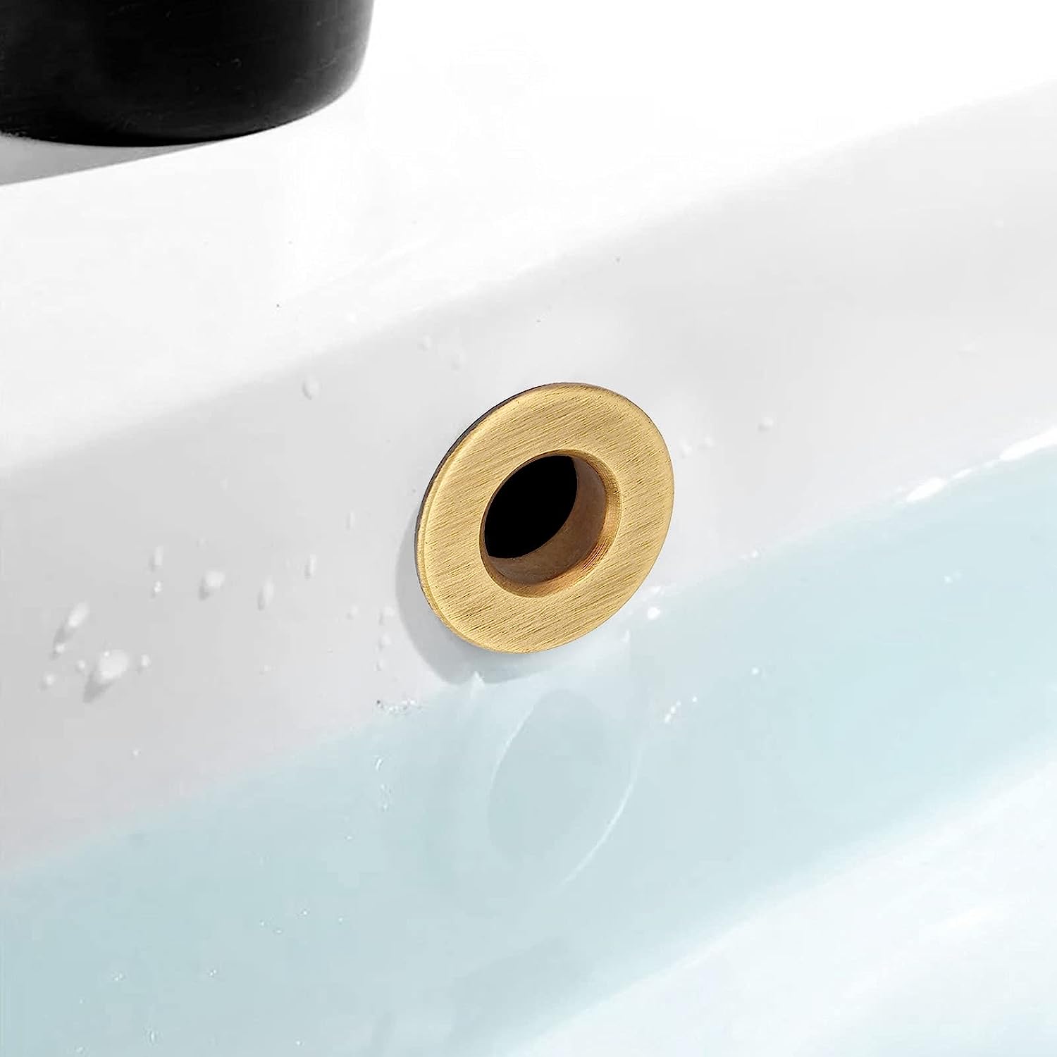 Inel preaplin chiuveta, Plastic, 3 cm, 1.2 cm, Bej/Alb - eMAG.ro
