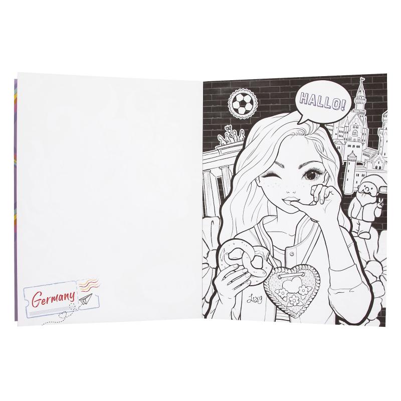 Carte de Colorat si Design TOPModel - eMAG.ro