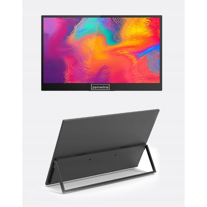 Monitor portabil Zenwire USB-C Full HD 1920x1080 IPS HDMI pentru laptop ...