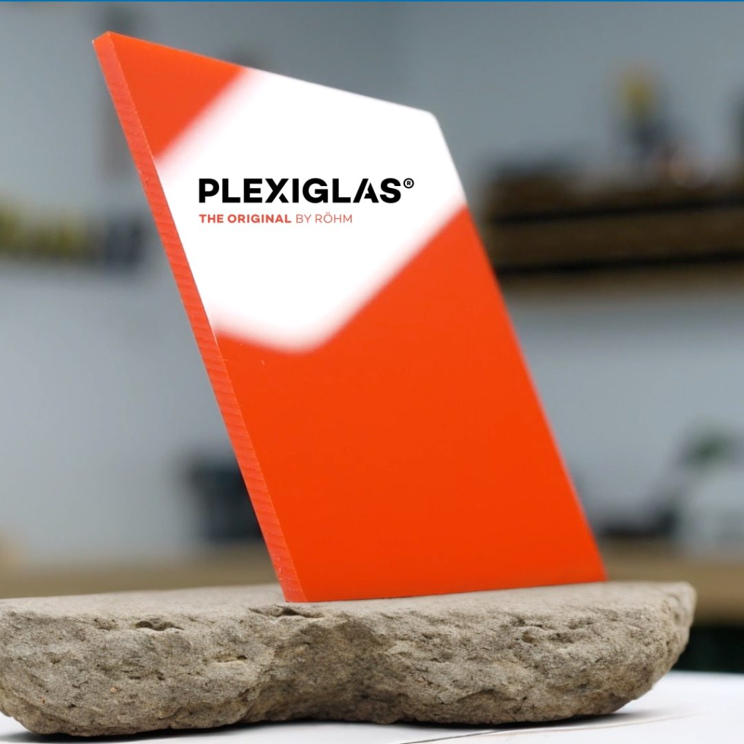 Placa plexiglas, acryl, 1000 x 500mm, grosime 3mm, rosu - eMAG.ro