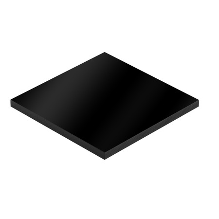 Placa plexiglas, acryl, 210 x 297mm, grosime 3mm, negru - eMAG.ro