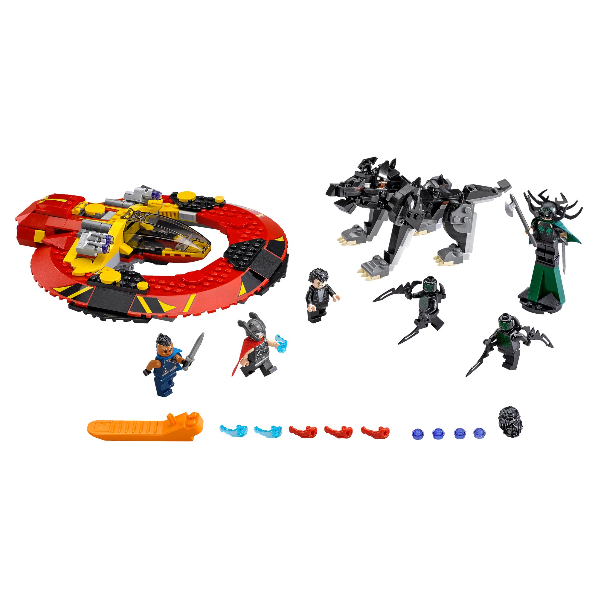 LEGO® Marvel Super Heroes Batalia suprema pentru Asgard 76084 - eMAG.ro