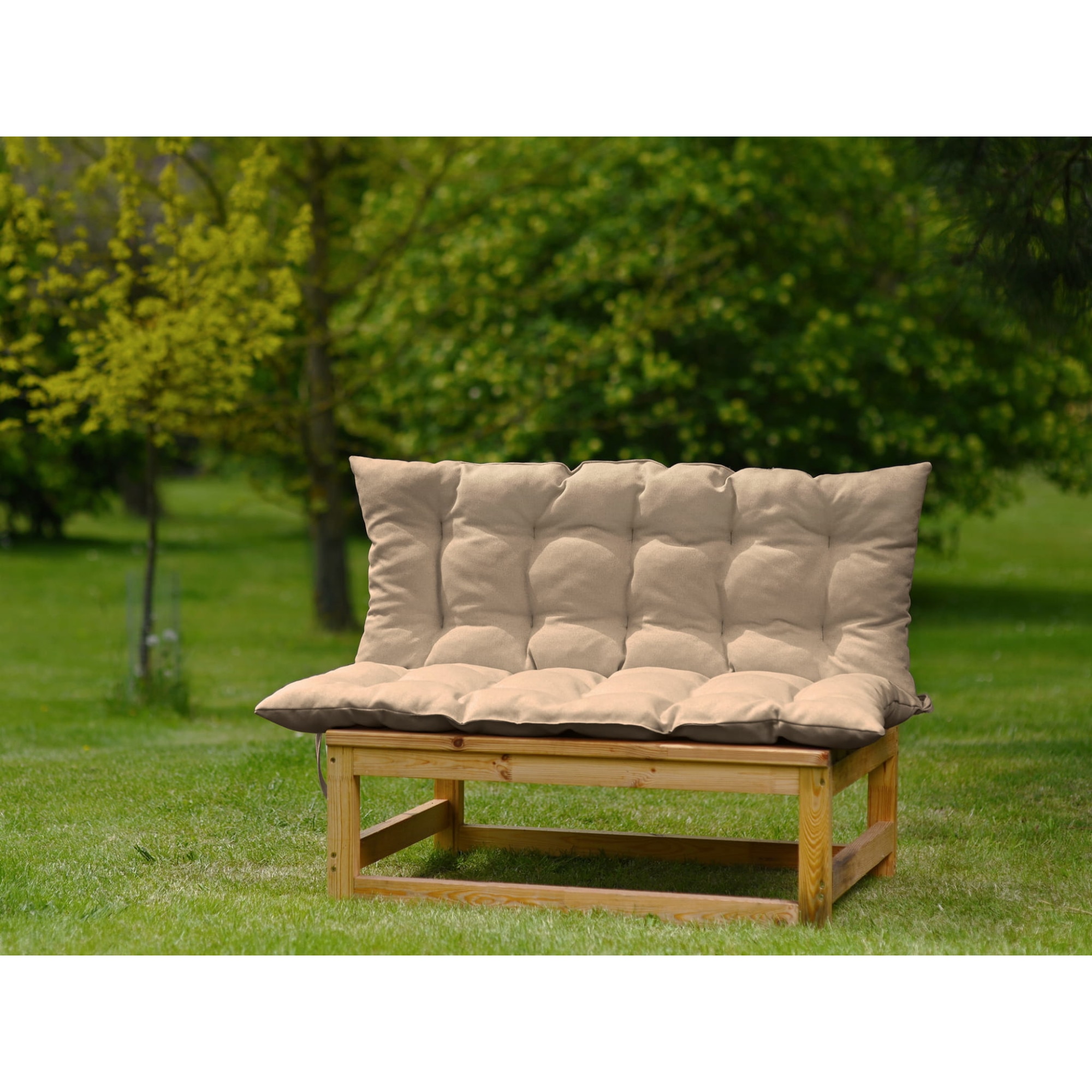 Perna de gradina perna banca, Postergaleria, 120x50x50 cm, Maro - eMAG.ro