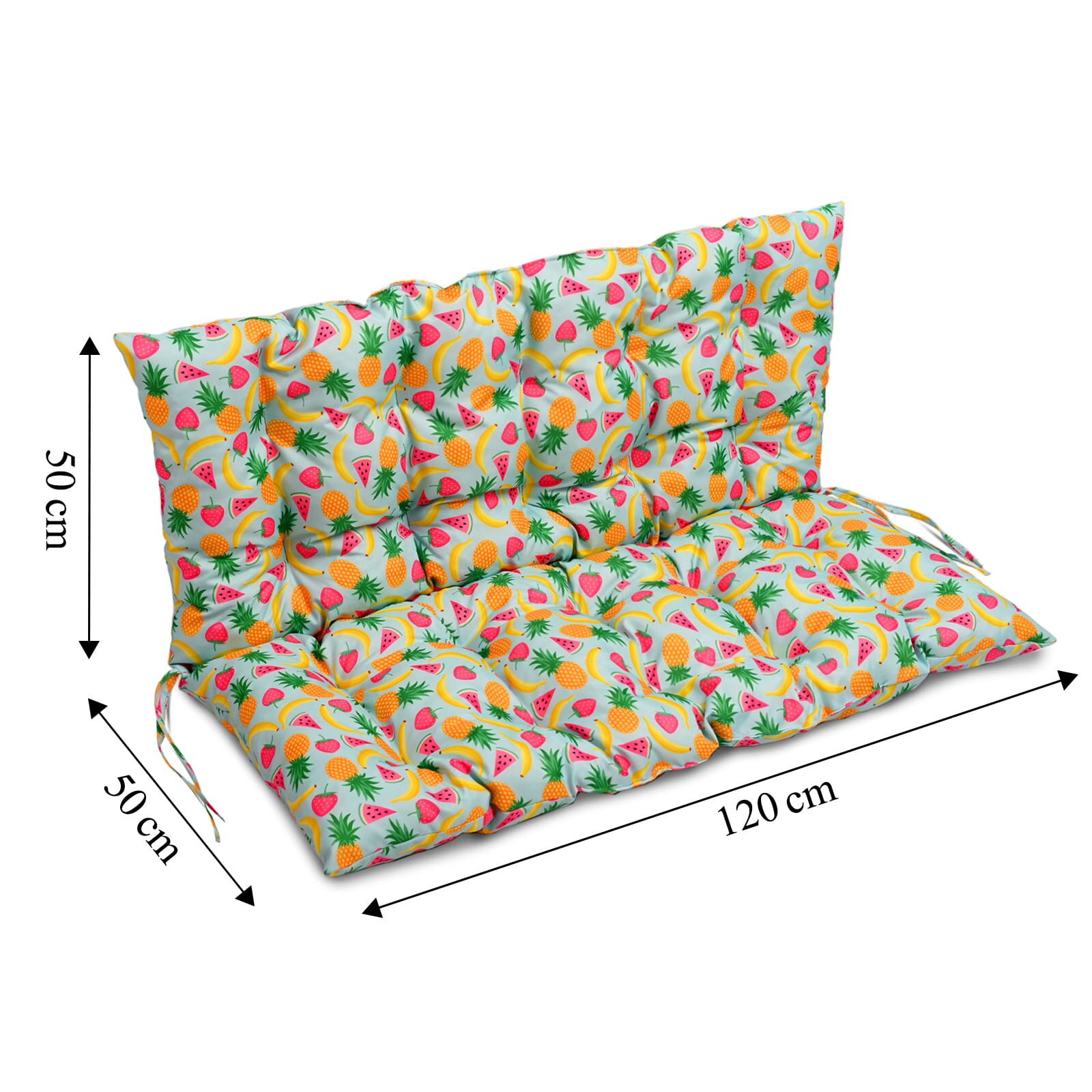 Perna pentru banca de gradina, Postergaleria, 120x50x50 cm, Albastru ...