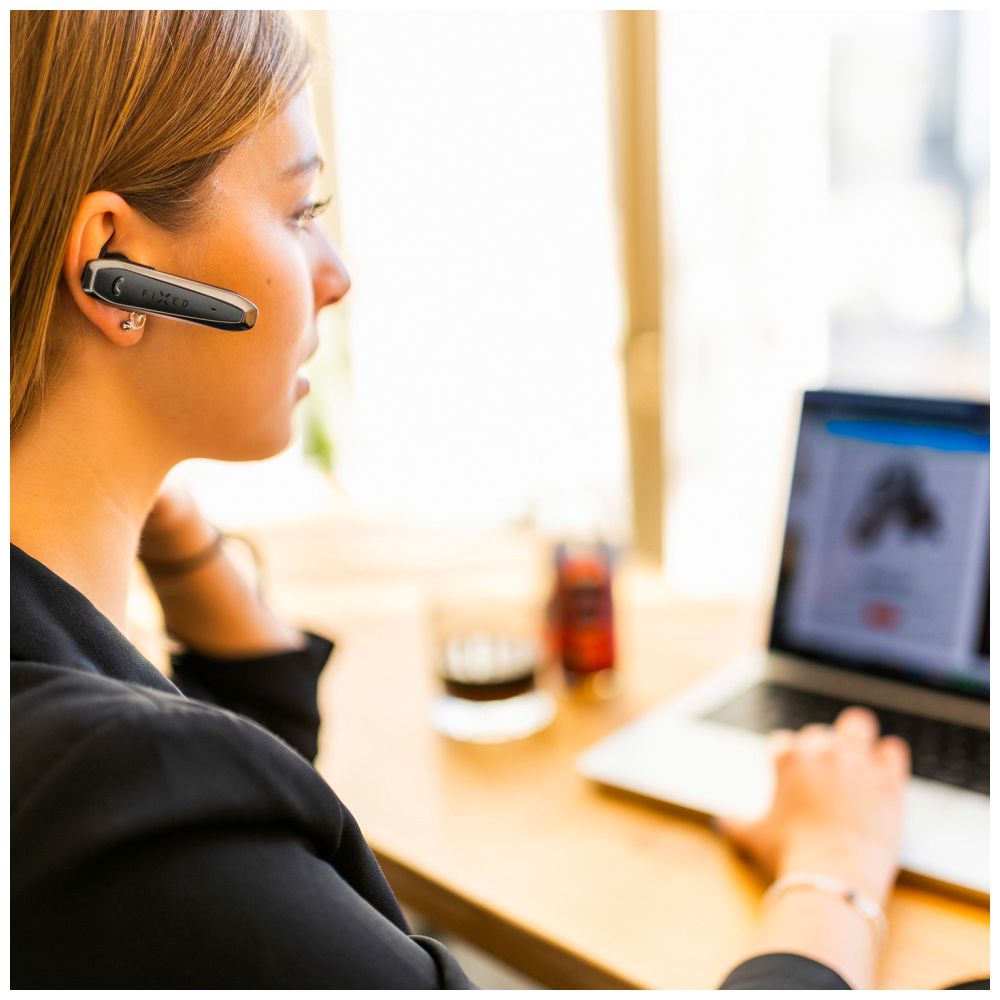 Casca Bluetooth FIXED Talk, negru - eMAG.ro