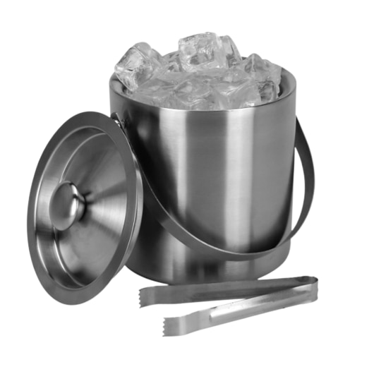 Set frapiera cu cleste pentru gheata, 15 x 16 cm, argintiu - eMAG.ro