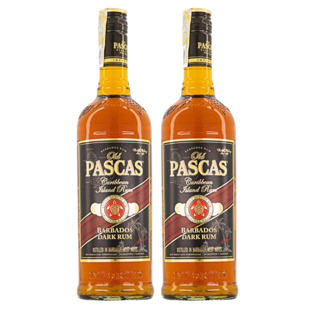 Set 2 x Rom Old Pascas Dark 37.5% Alcool, 0.7 l - eMAG.ro