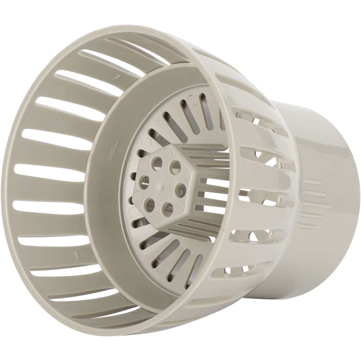 Filtru scurgere pentru piscina, Plastic, 110 mm, Gri - eMAG.ro