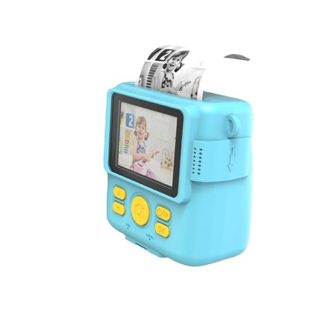 Aparat foto/video pentru copii cu imprimare instantanee, ecran 1080P de ...