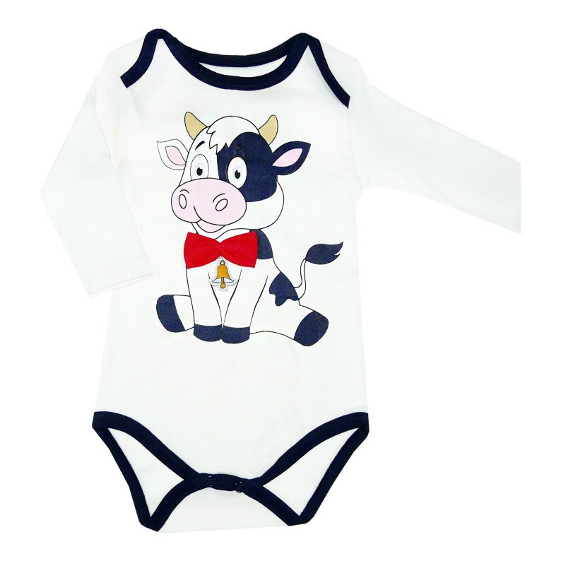 Set 3 piese model vacuta HB230 Varsta 3-6 luni - eMAG.ro