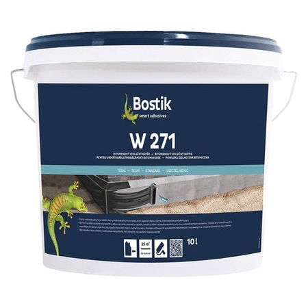 Хидроизолационна течна мембрана на битумна основа Bostik W271, за ...