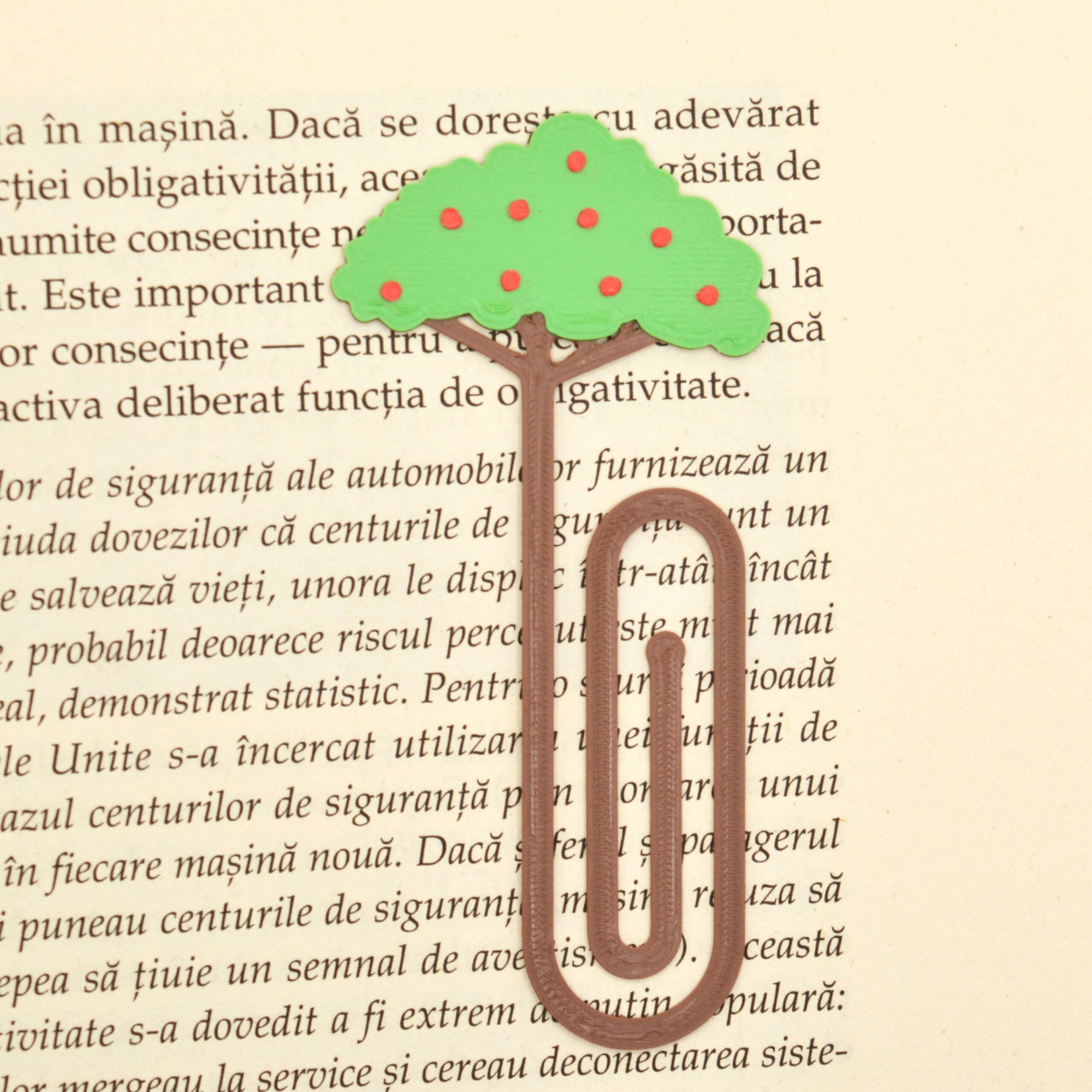 Semn de carte Agrafa - Copac - Mar 70x50mm - eMAG.ro