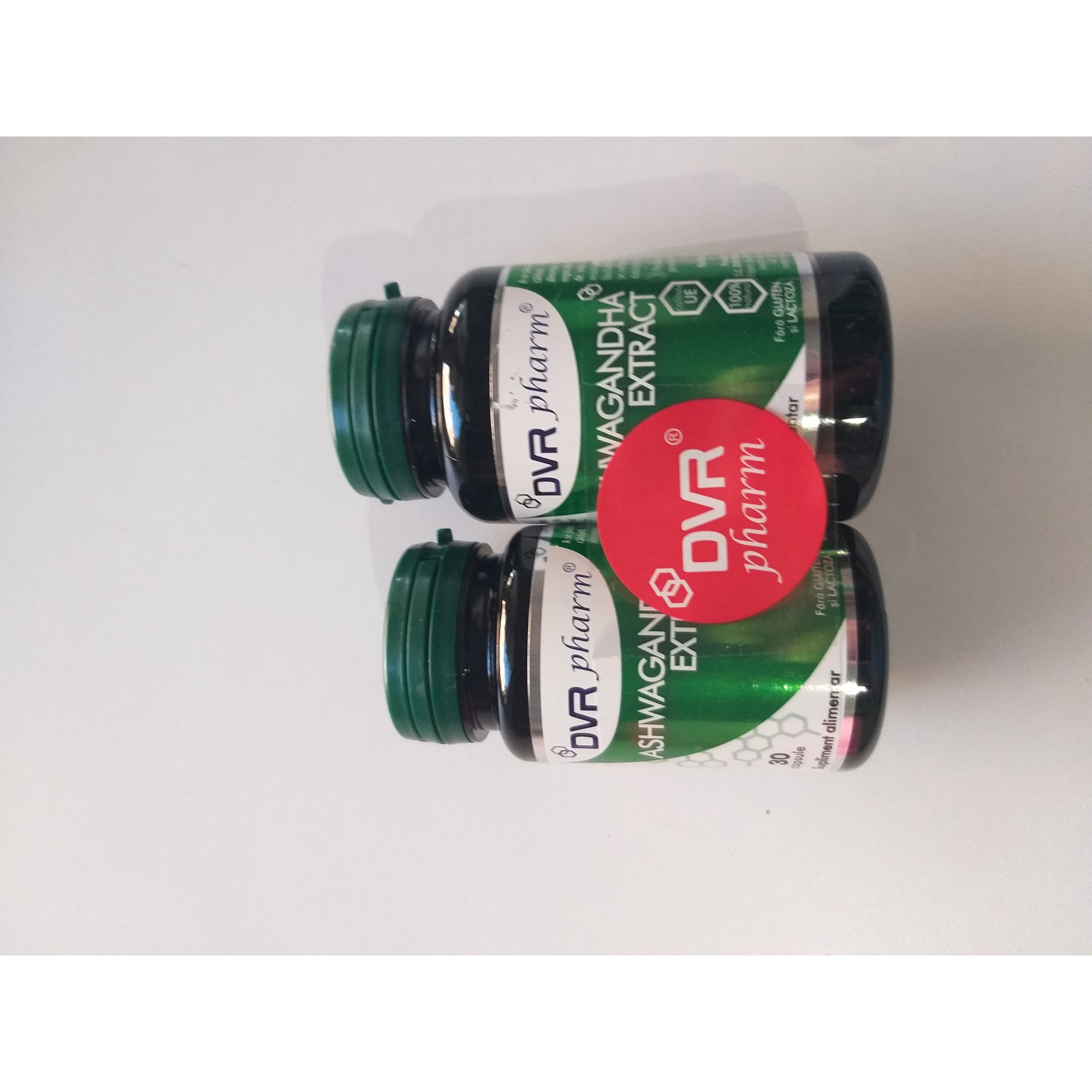 DVR Pharm, Ashwagandha extract, Pachet 2 flacoane 60+30 capsule - eMAG.ro