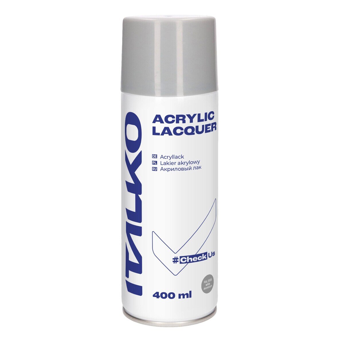 Spray argintiu RAL 9006 400ml, ITALKO - eMAG.ro