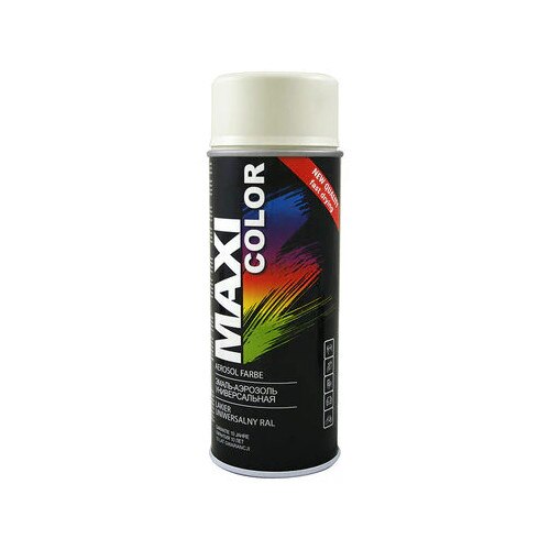 Spray alb RAL 9010 lucios, 400ml, MAXI COLOR - eMAG.ro