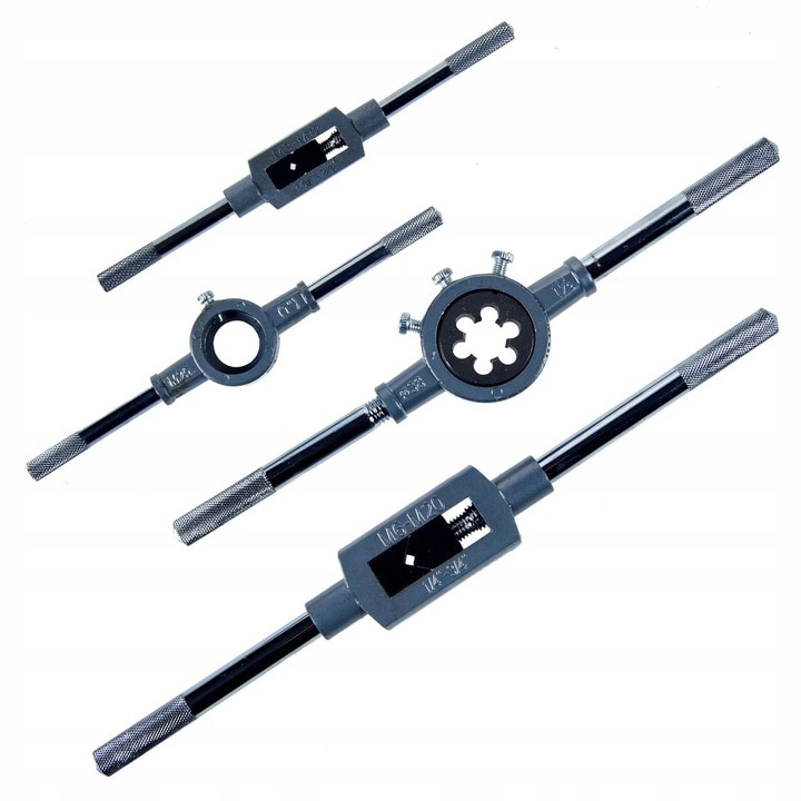 Trusa set tarozi si filiere 110 piese M2 - M14 M16 M18 (37021) - eMAG.ro