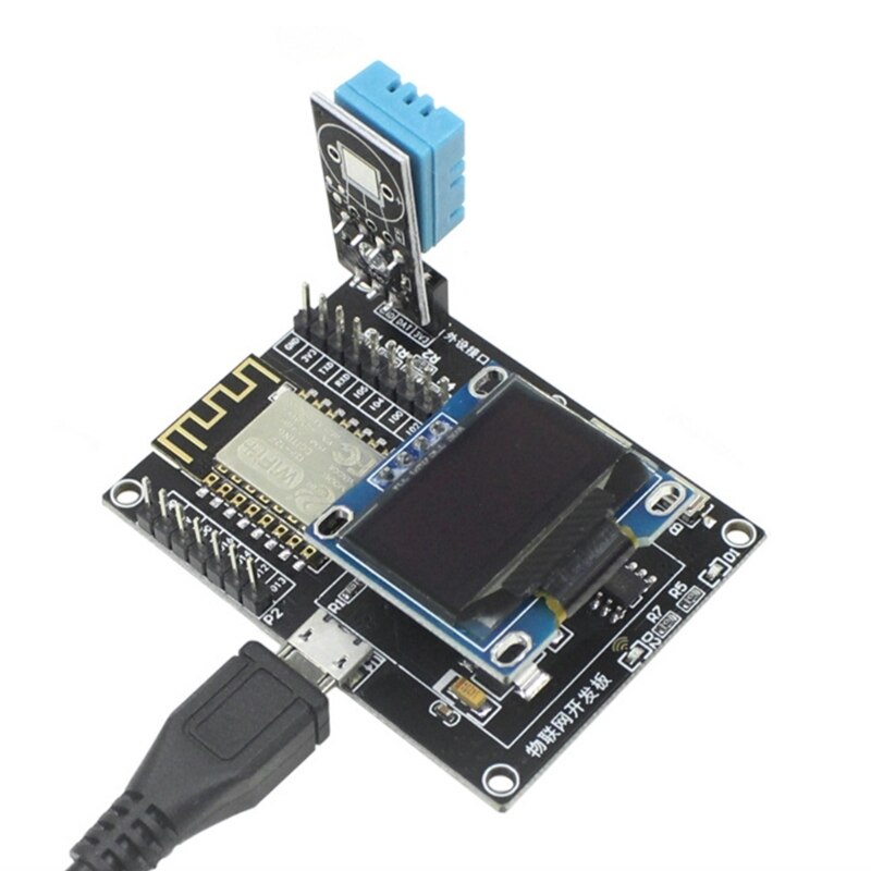Placa de Dezvoltare IoT cu ESP8266 si DHT11, 0.96" - eMAG.ro