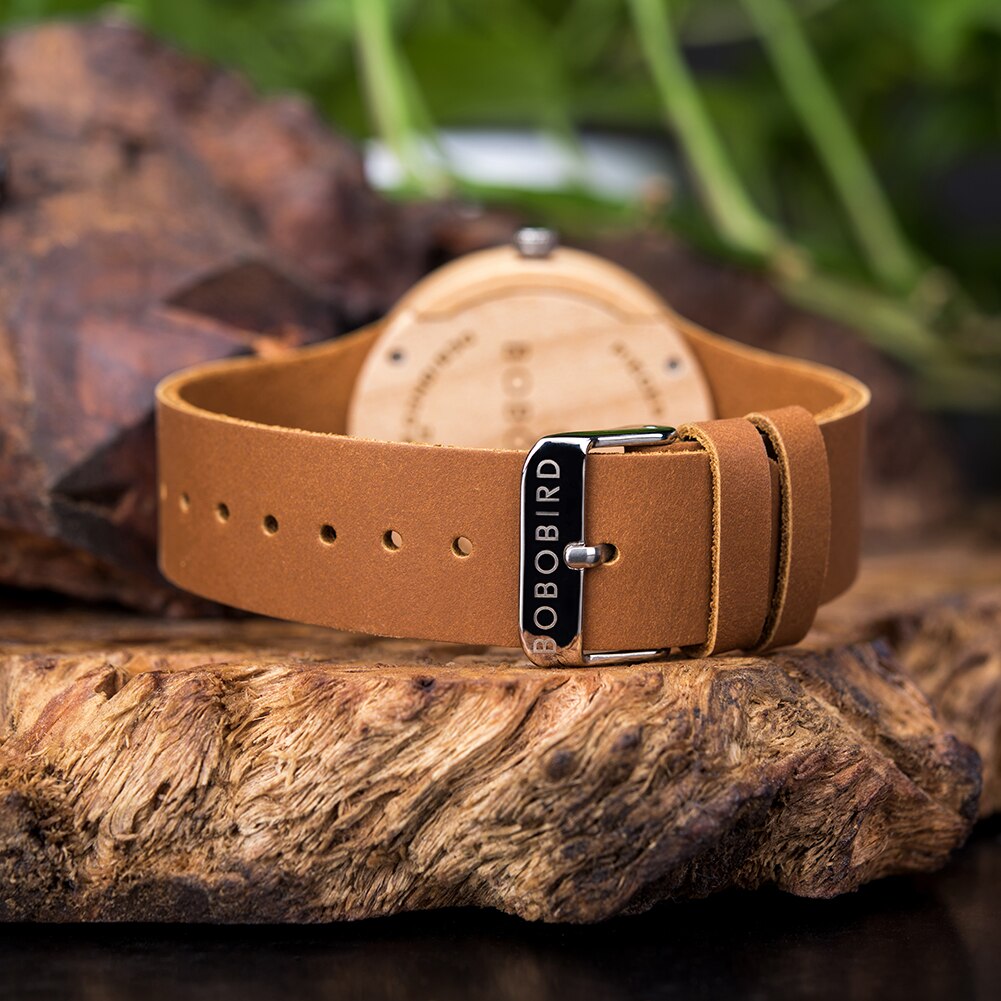 Ceas lemn epoxy, dama, BOBO BIRD - eMAG.ro