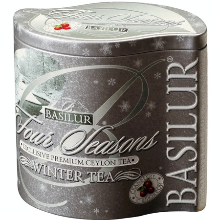 Ceai negru ceylon Winter Tea cu merisoare, colectia Four Seasons, cutie ...