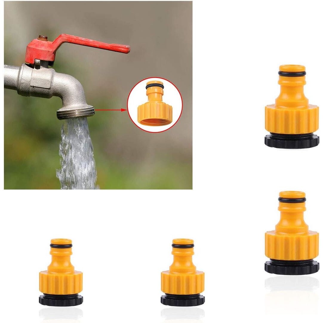 Set 12 racorduri, Plastic, Negru/Galben - eMAG.ro