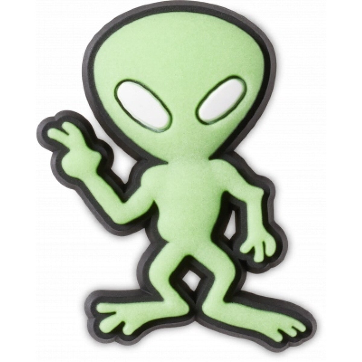 Accesoriu Crocs Jibbitz, Green Alien, Multicolor - eMAG.ro