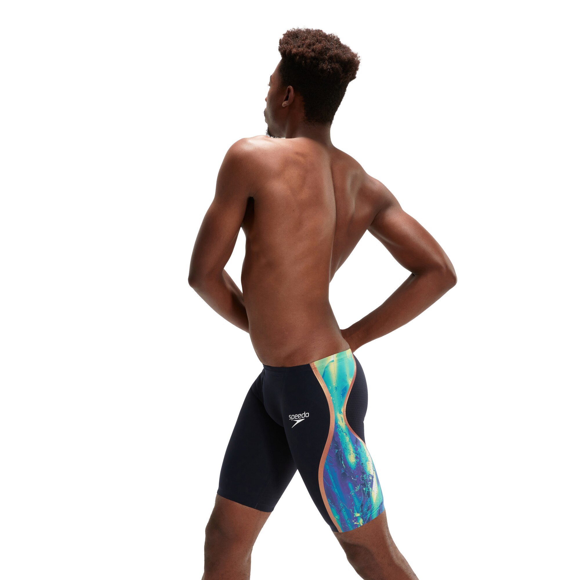 Costum inot barbati Speedo Fastskin LZR Pure Intent albastru/verde, 28 ...