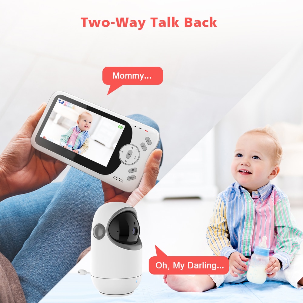 Baby Monitor si Camera Audio-Video Wireless Pentru Supraveghere Bebe ...