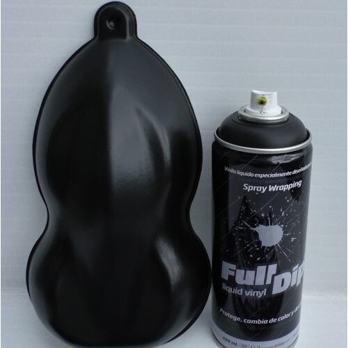 Spray Folie Lichida, Vinil Lichid, FullDip, Black, Non Metallic, Negru ...