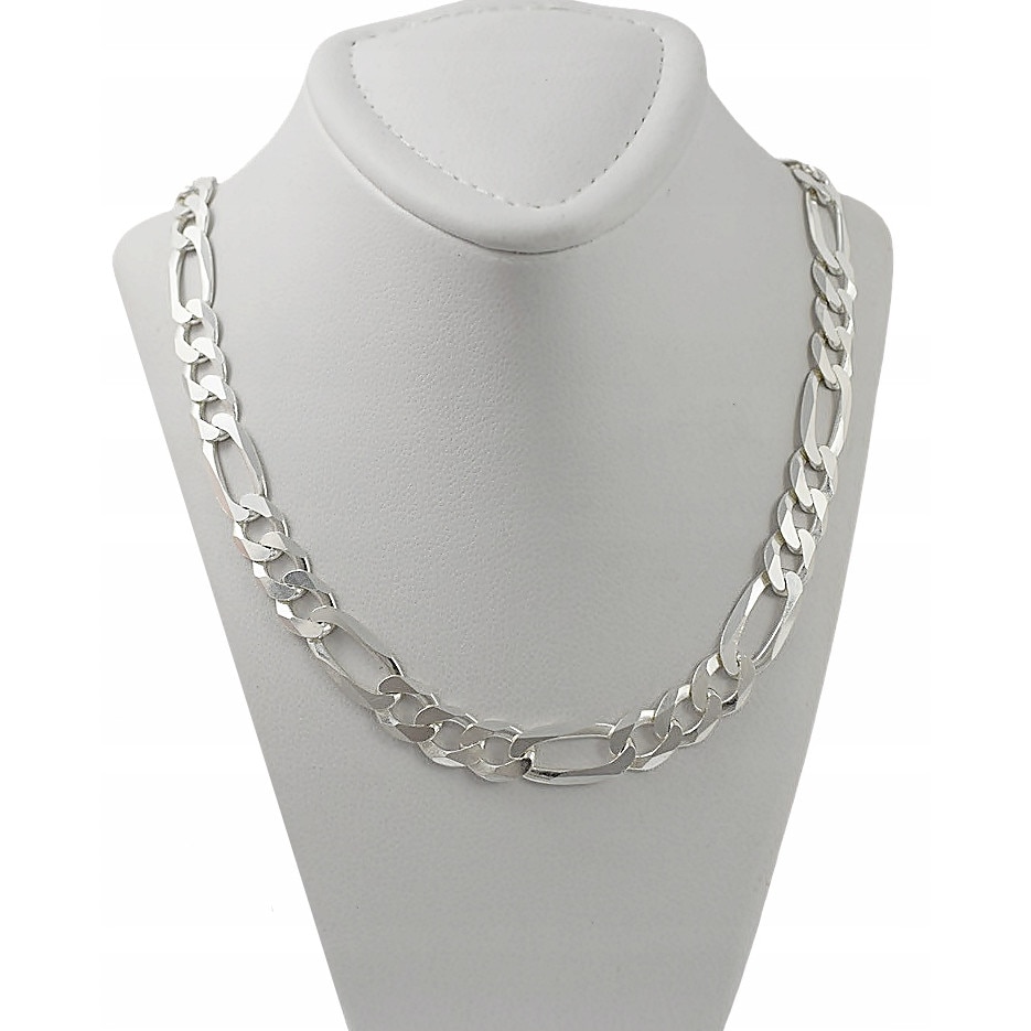 Lant barbati, Amor, Argint, 7 mm/55 cm, Argintiu - eMAG.ro