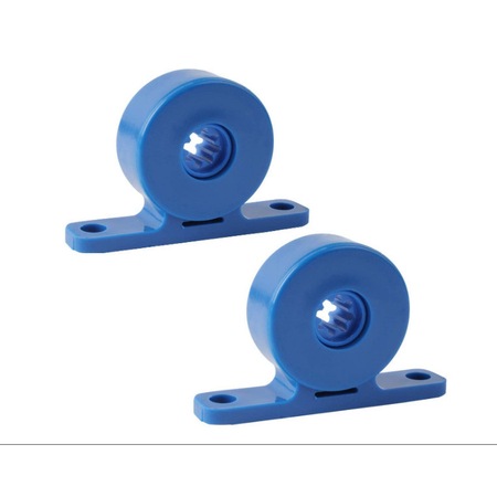 Set 2 rulmenti cu bile, Plastic, Albastru - eMAG.ro