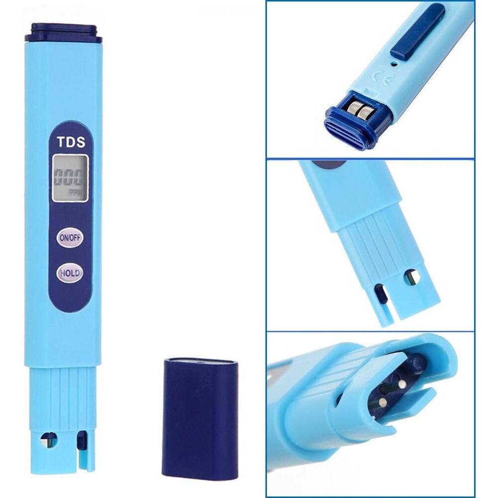 Tester duritate apa, Aliaj titan, Albastru - eMAG.ro