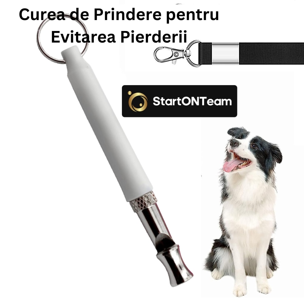 Fluier Antilatrat Caini StartONTeam™ cu Ultrasunete Dresaj, pentru ...