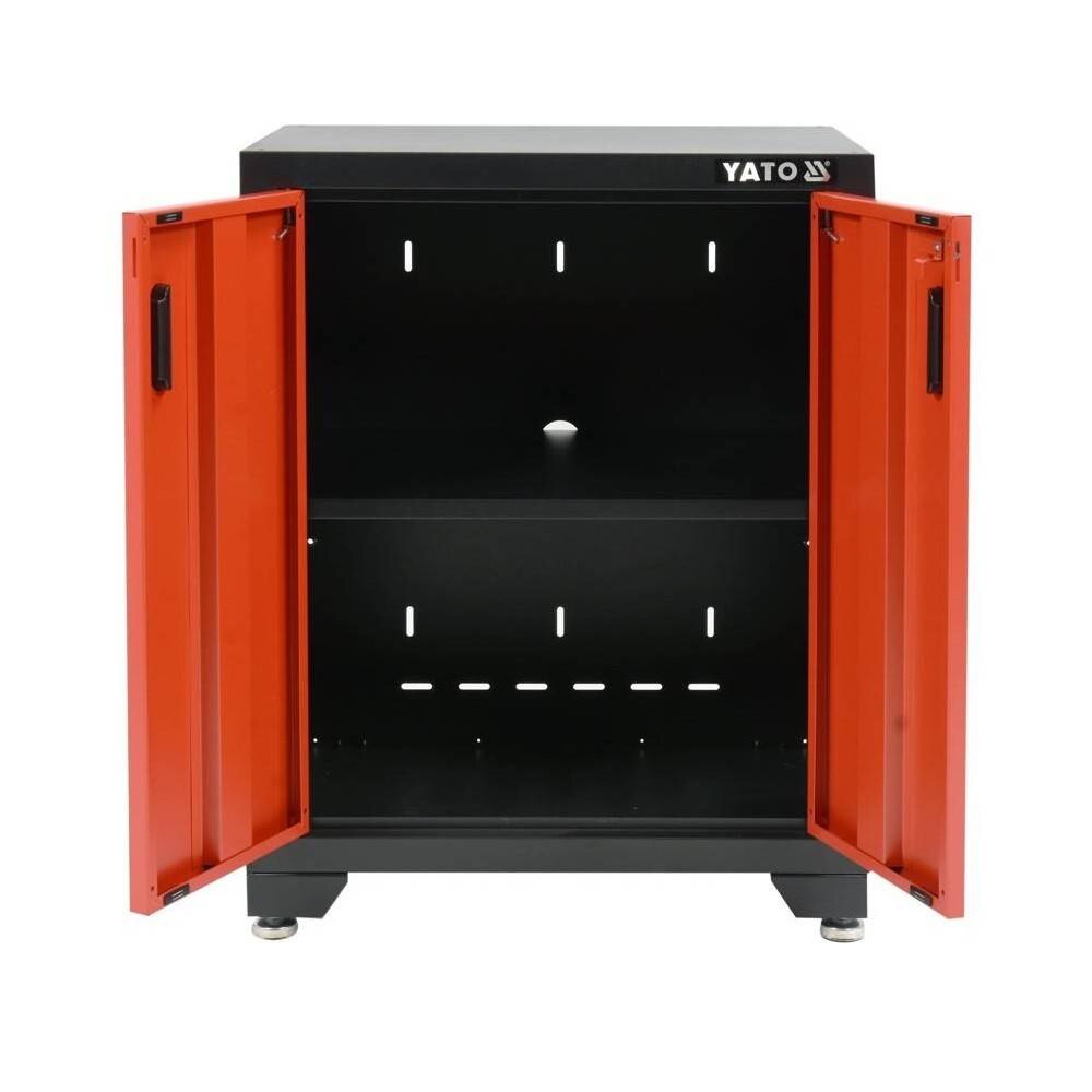 Dulap pentru scule profesional, 660 x 457 x 863 mm, 2 usi si 2 sertare ...
