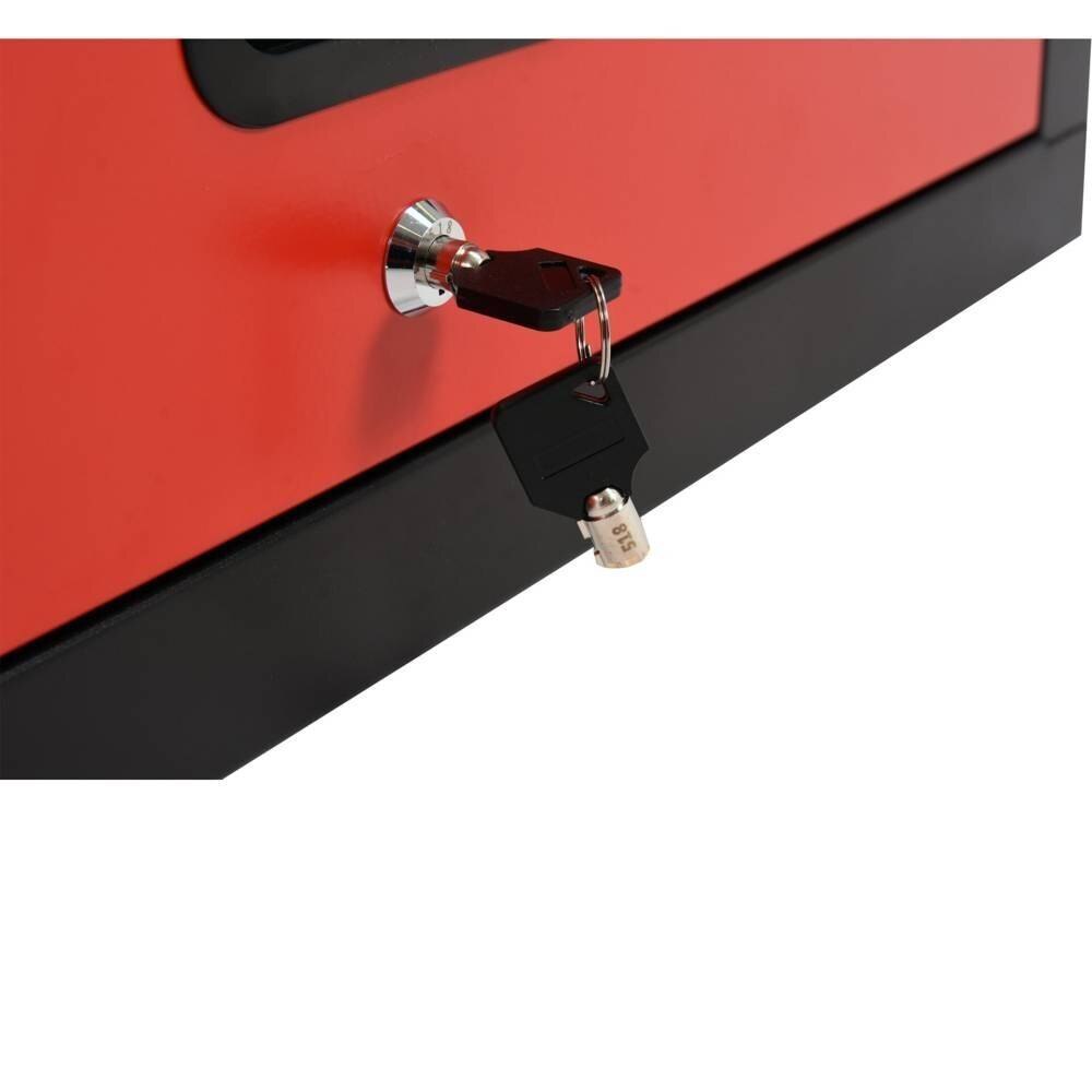 Dulap pentru scule profesional, suspendat 660 x 410 x 305 mm, 2 chei ...