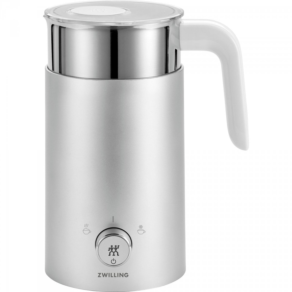 Aparat de spumat lapte Enfinigy 53104-000-0, 600W, 400 ml, Argint - eMAG.ro