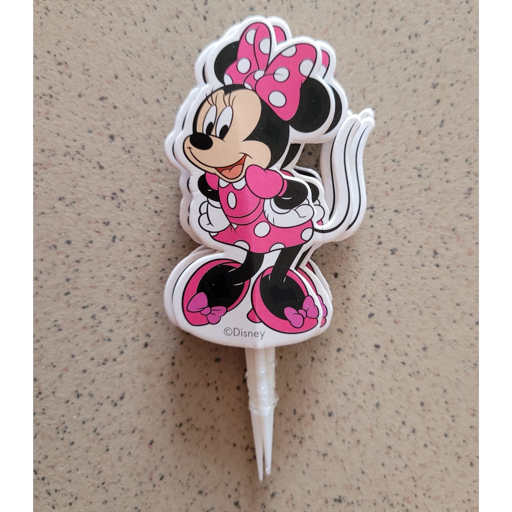 Set 6 modele decor hartie tort / briosa Minnie Mouse 30 buc - eMAG.ro