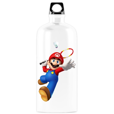 Recipient personalizat super mario badminton, metal-inox, 500 ml - eMAG.ro