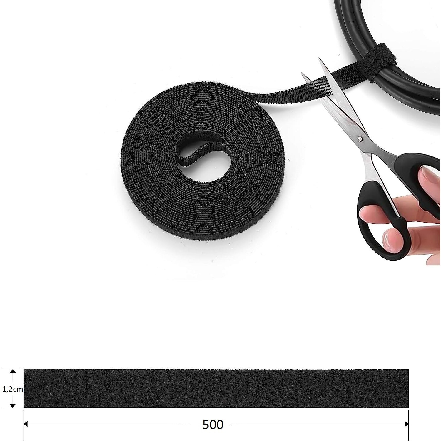 Un set de organizatoare de cablu, huse de mascare 173 buc - eMAG.ro