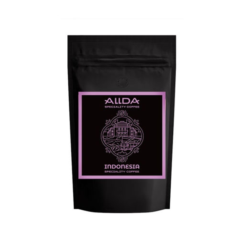 Кафе на зърна ALLDA Speciality Coffee Indonesia, 100 % арабика, гурме ...