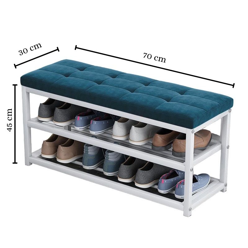 Pantofar tip bancuta, cadru rezistent din metal, cu rafturi pentru ...