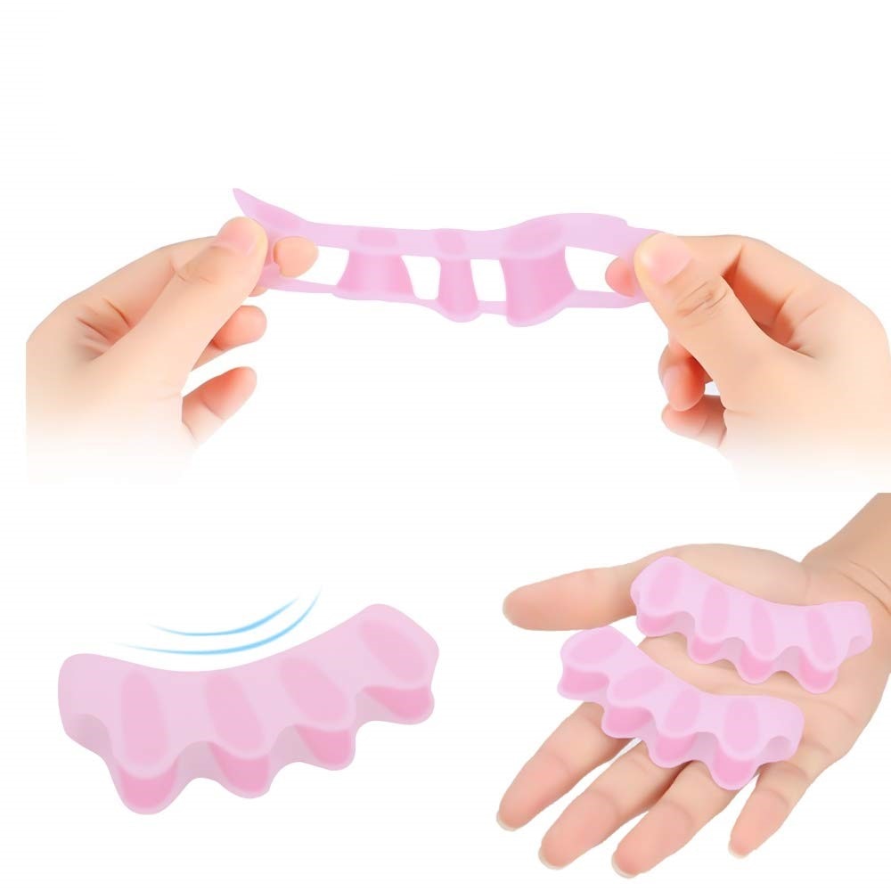 Set 2 bucati protectii pentru monturi, separator 5 degete, din silicon ...